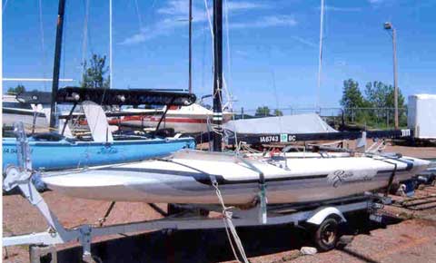Johnson M16 sailboat for sale