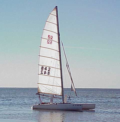 Nacra 5.2 catamaran sailboat for sale