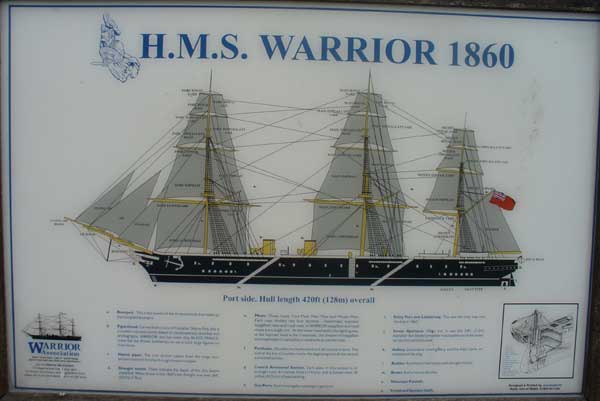 HMS Warrior, Portsmouth, England