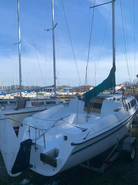 Hunter 23.5, 1994, Lake Guntersville, Alabama, sailboat for sale from ...