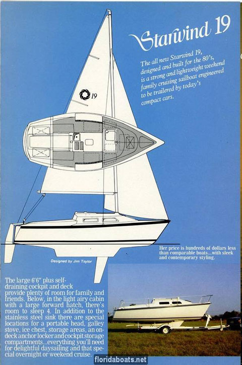 Wellcraft Starwind 19, 1982, Miami Springs, South Florida, sailboat for ...