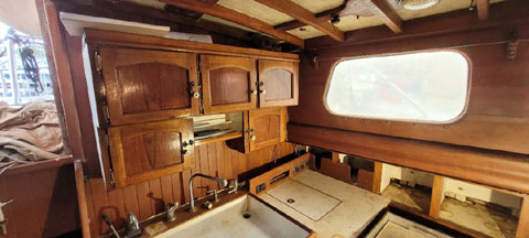 Kato Sealark Ketch, 40 ft. 1968, Lake Pontchetrain, Louisiana, sailboat ...