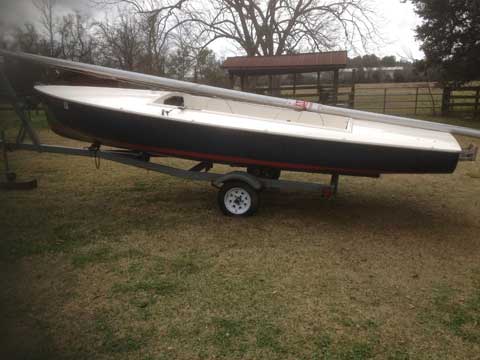 Flying Scot 19', 1976, Orange, Texas, sailboat for sale from Sailing Texas