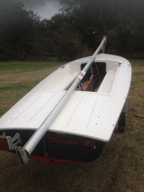 Flying Scot 19', 1976, Orange, Texas, sailboat for sale from Sailing Texas