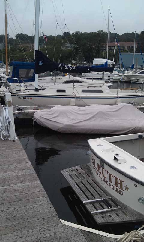 Pearson 23C Catboat, 1982, Warwick, Rhode Island, sailboat for sale from Sailing Texas