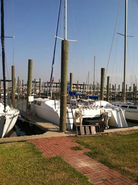Roger Simpson Woodwind catamaran, 1993, Sabine Pass, Texas, sailboat ...