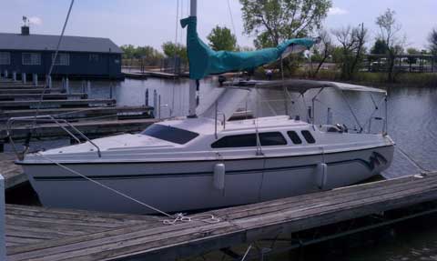 Hunter 23.5, 1993, Wichita, Kansas, sailboat for sale from Sailing ...