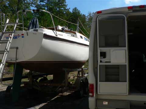 Newport 27, 1988, Hot Springs, Arkansas, sailboat for sale from Sailing ...