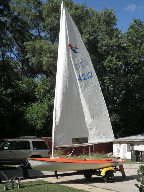 Banshee sailboat w/trailer, 1976, Elkhorn, Wisconsin, sailboat for sale ...