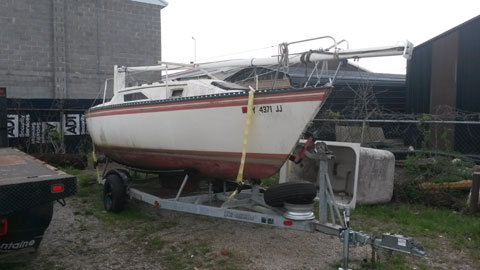 Hunter 22, 1983, Louisville, Kentucky, sailboat for sale from Sailing ...