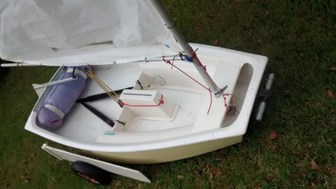 Optimist pram, 1991, Houston, Texas, sailboat for sale from Sailing ...