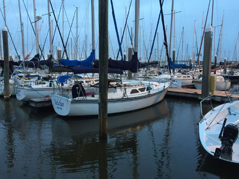 Newport 28 Mark II, Capital Yachts, 1988, Clear Lake Shores, Texas ...