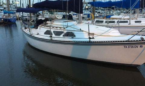 Newport 28 Mark II, Capital Yachts, 1988, Clear Lake Shores, Texas ...
