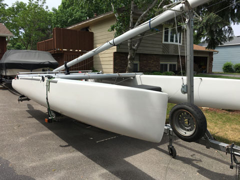 NACRA 5.2 + Trailer, 1987, Minnesota, sailboat for sale from Sailing ...