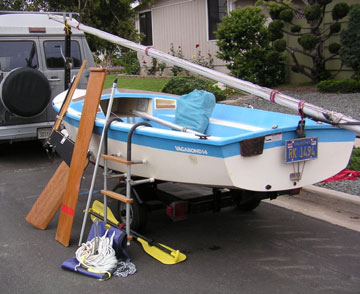 1980 Holder Vagabond 14 sailboat for sale