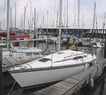 Hunter 28.5 sailing boat for sale